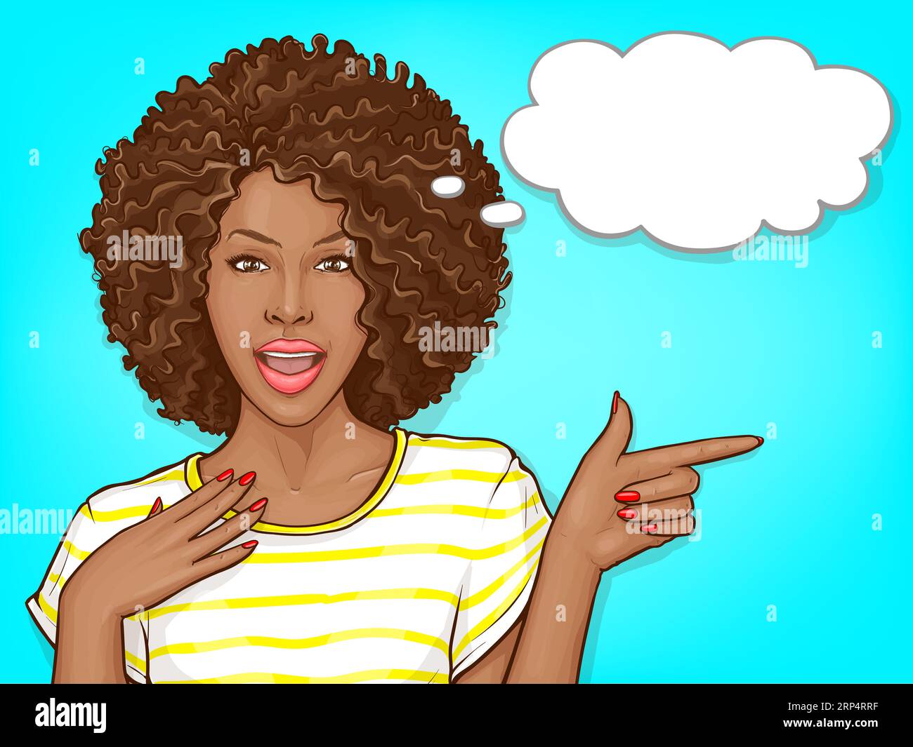 Pointing surprised shocked Stock Vector Images - Alamy