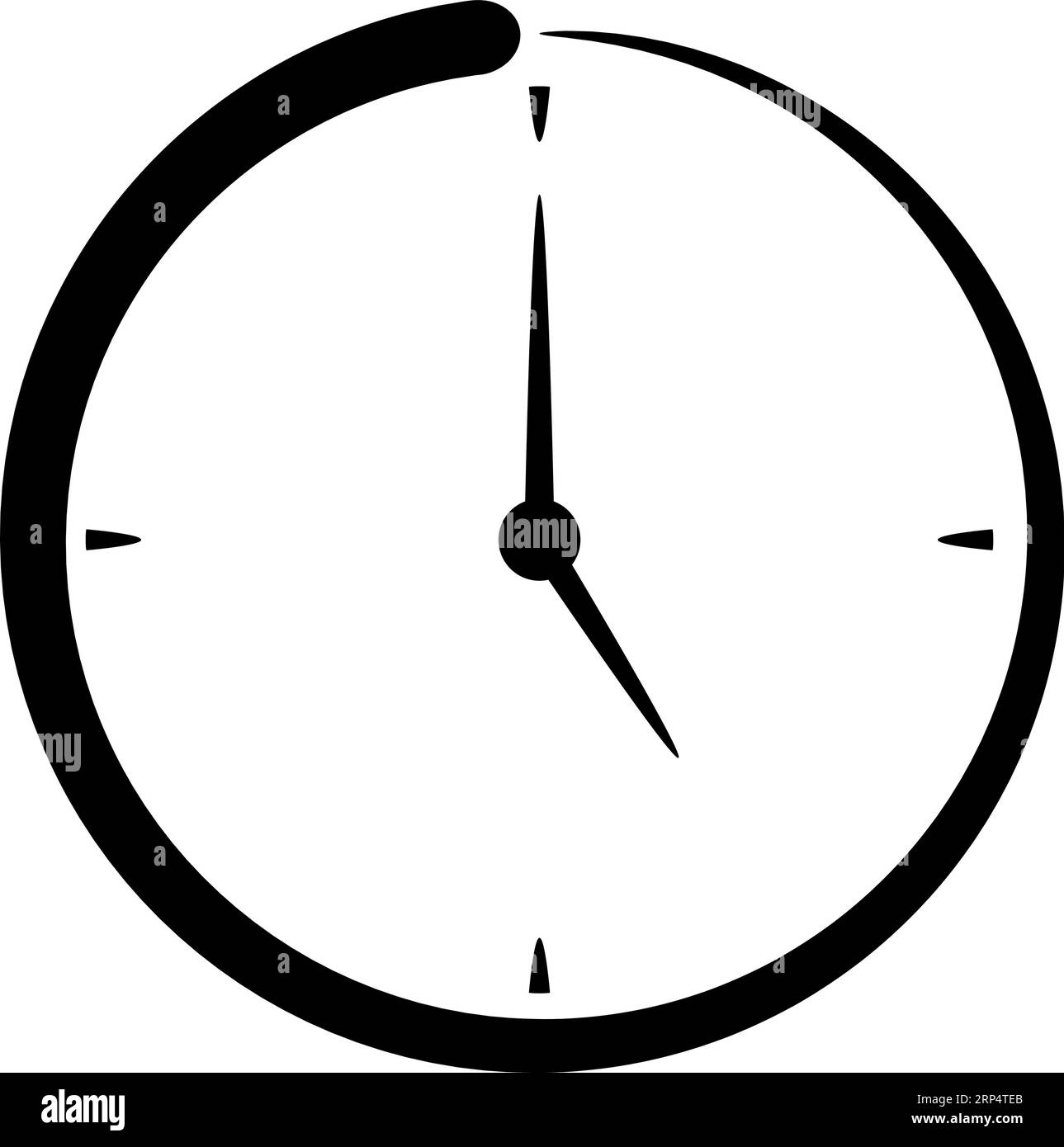 Oclock Stock Vector Images - Alamy