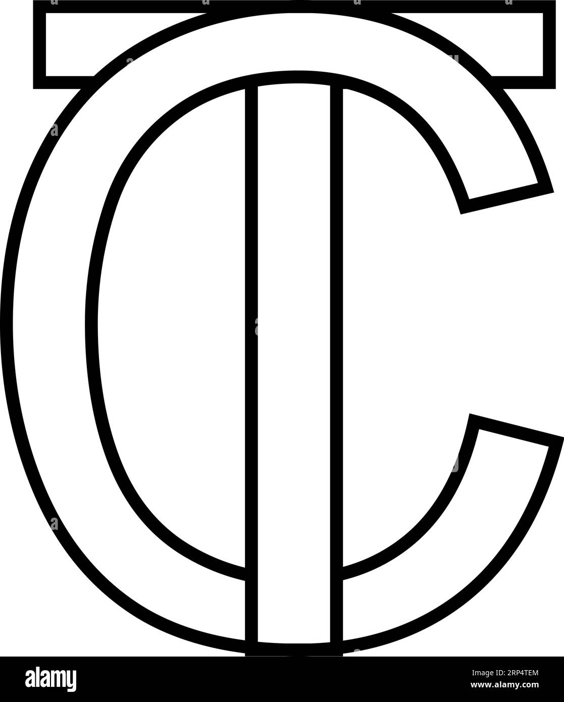 Ct sign Stock Vector Images - Alamy