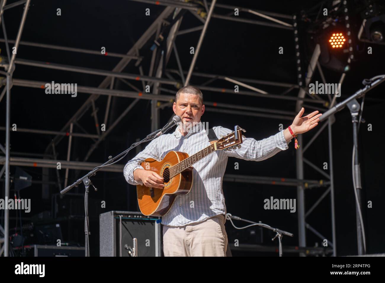 Dorset, UK. Sunday, 3 September, 2023. Sweet Baboo (real name Stephen ...