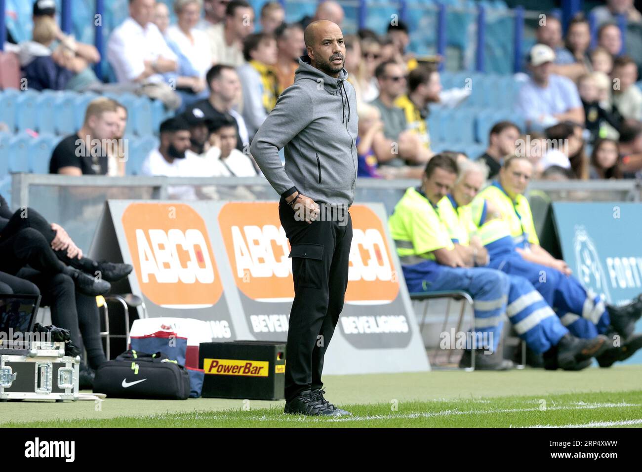 ARNHEM - AZ Alkmaar coach Pascal Jansen during the Dutch Eredivisie ...