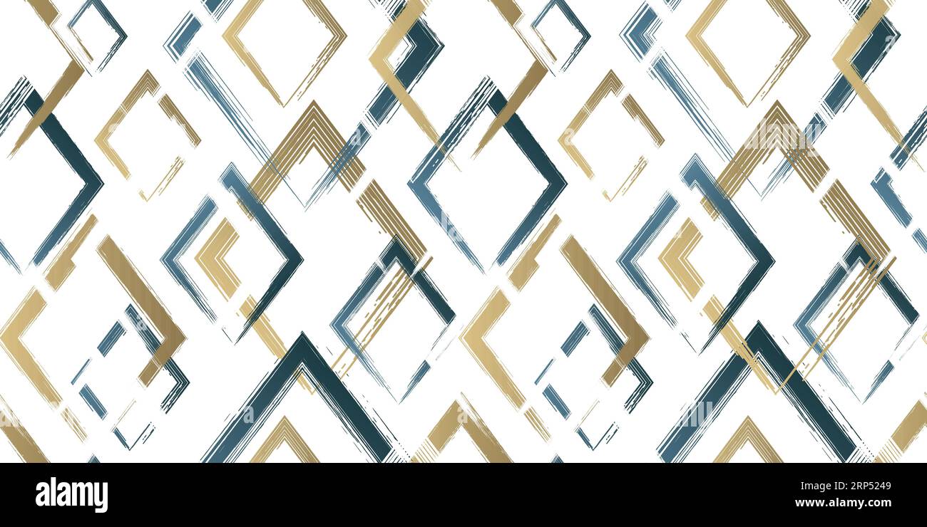 Abstract geometric seamless pattern. Repeating geometry line background ...