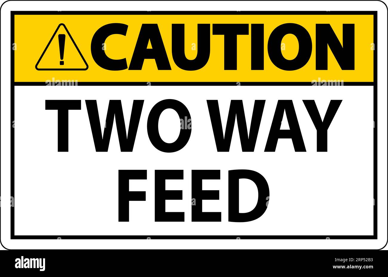 Caution led sign Stock Vector Images - Alamy