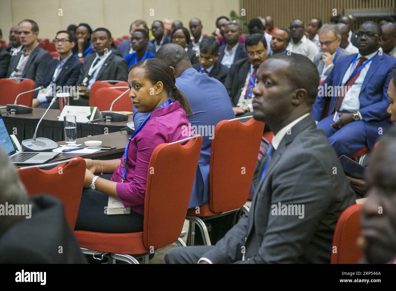 (181126) -- KIGALI, Nov. 26, 2018 -- Participants attend the Africa ...
