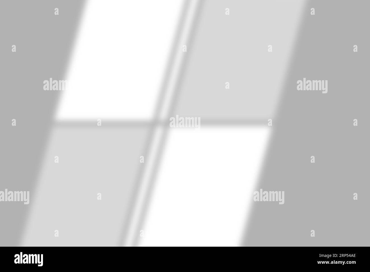 Realistic window light and shadow. Shadow overlay effect. Long shadow ...