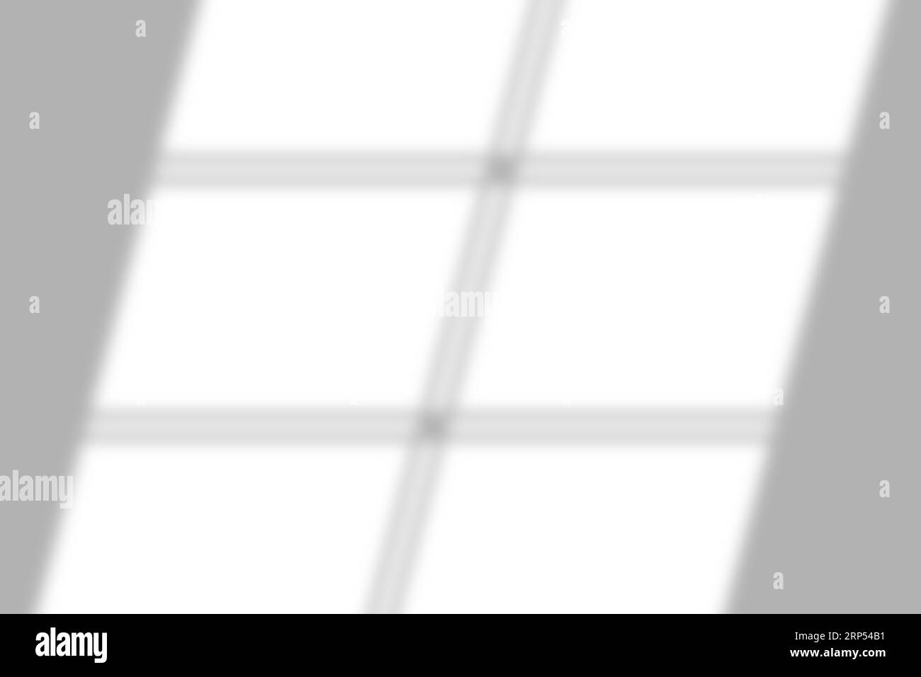 Realistic window light and shadow. Shadow overlay effect. Long shadow ...