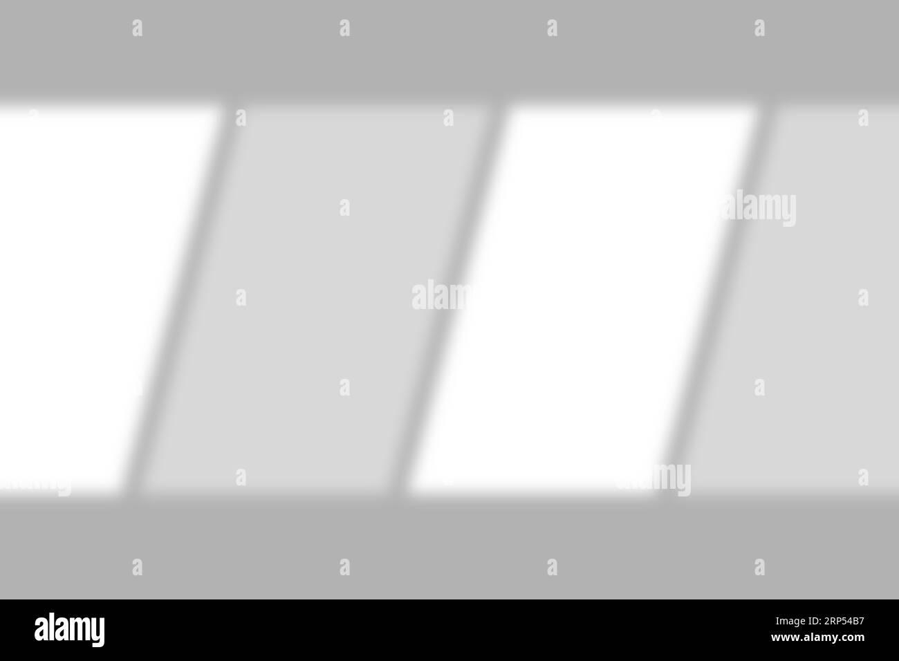 Realistic window light and shadow. Shadow overlay effect. Long shadow ...