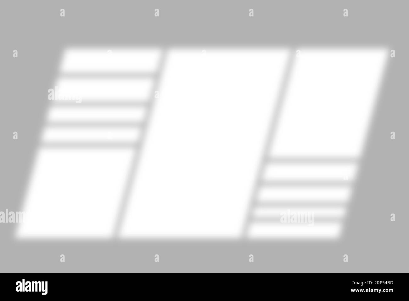 Realistic window light and shadow. Shadow overlay effect. Long shadow ...