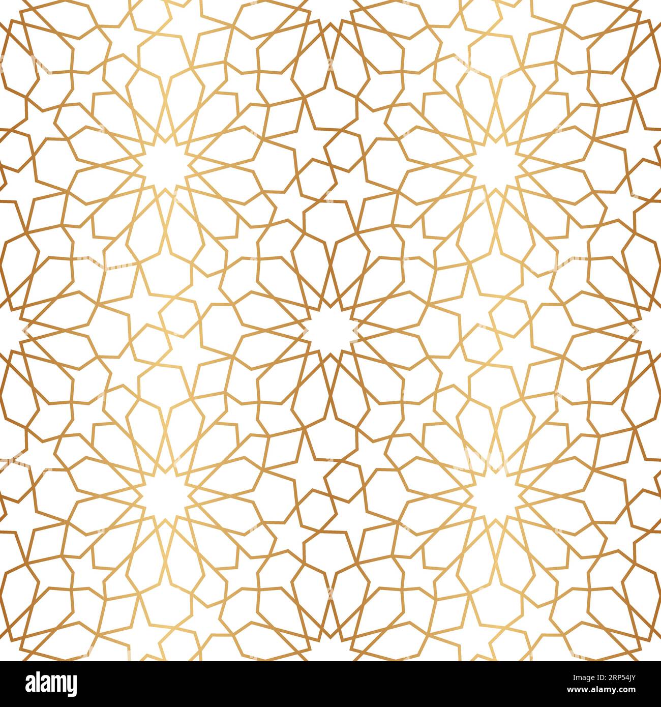 Morocco gold seamless pattern. Repeating golden marocco grid. Arabic ...