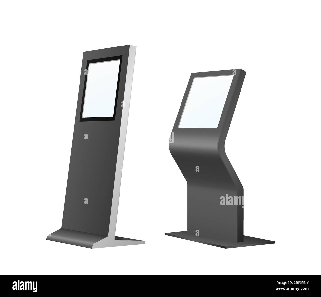 Template promotion kiosk Stock Vector Images - Alamy