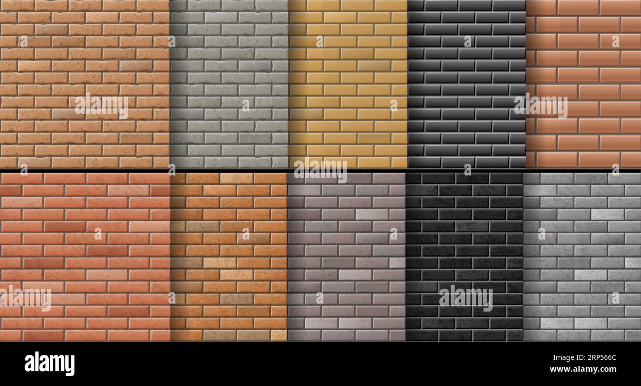 Brick patterns Stock Vector Images - Alamy