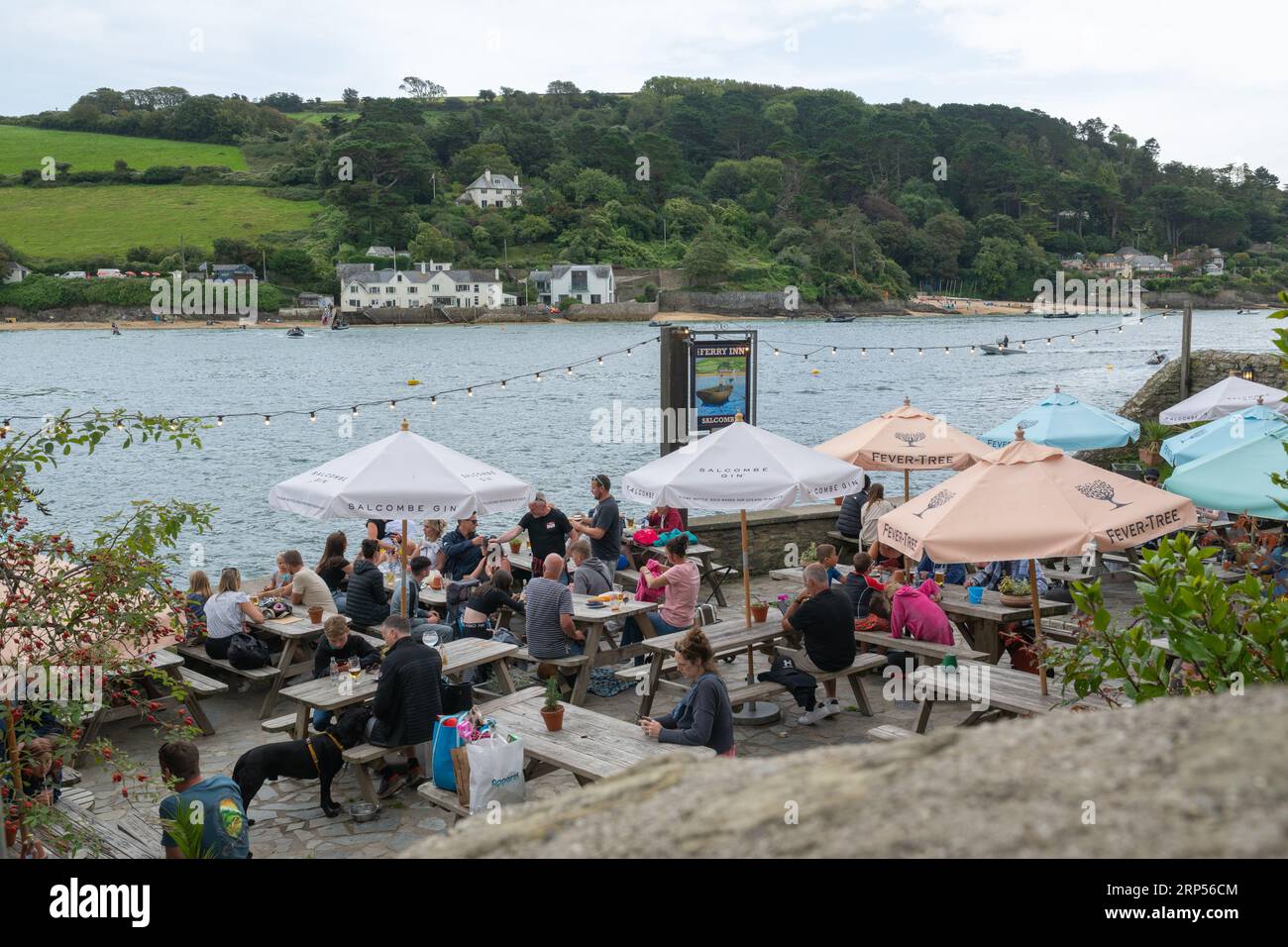 Salcombe ferry beach hi-res stock photography and images - Alamy