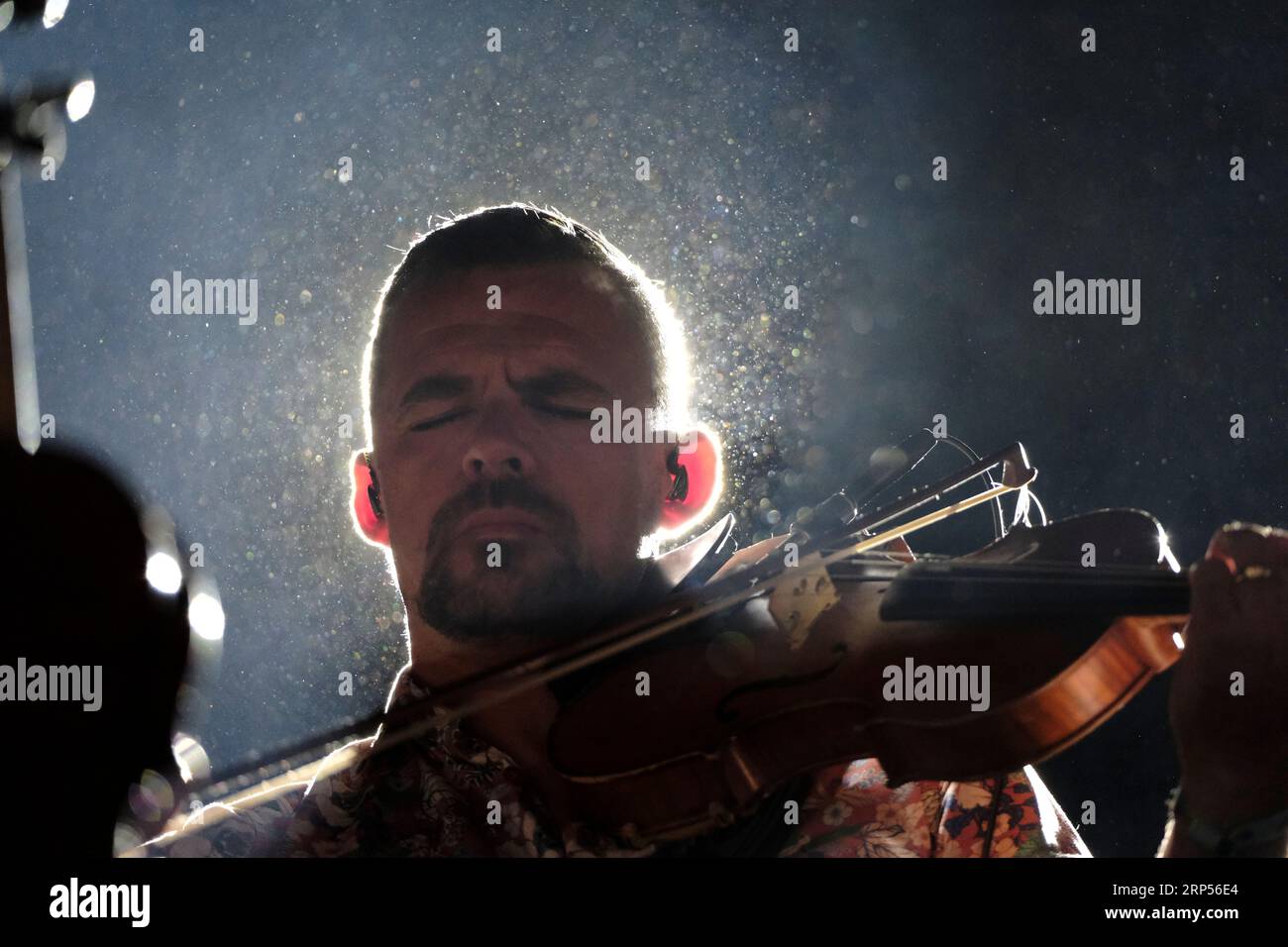 Jedburgh, UK. 03rd Sep, 2023. EdgeFest 2023, Music Festival. Skerryvore ...