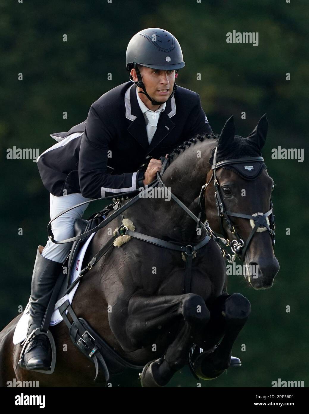 Tom Crisp rides Liberty And Glory during day four of the 2023 Defender ...