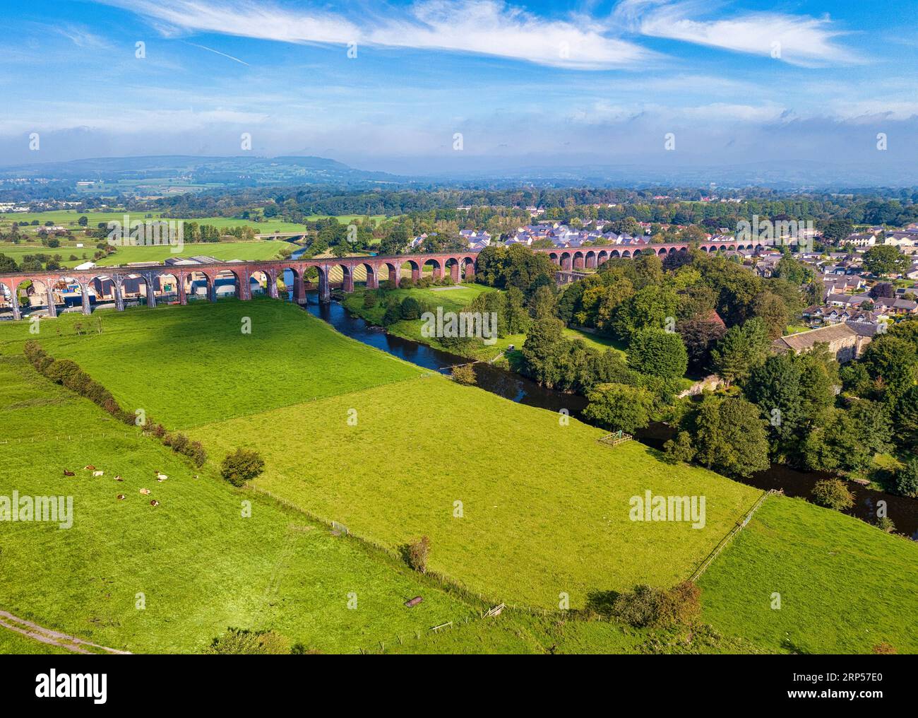 Photo of Whalley Viaduct, also known as Whalley Arches Stock Photo - Alamy