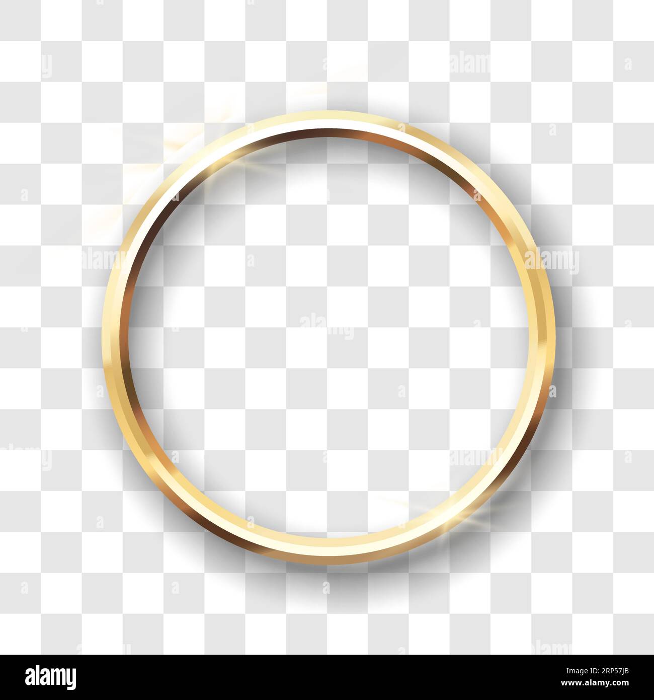 Gold border gloss hi-res stock photography and images - Alamy