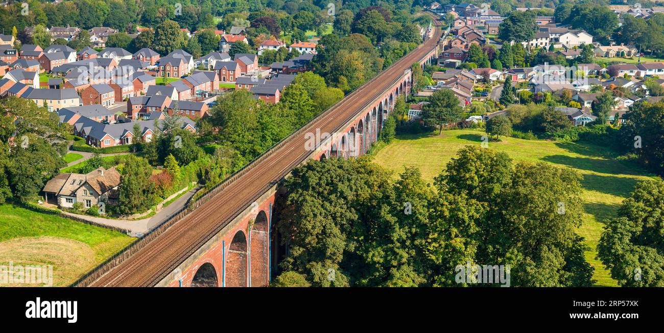 Photo of Whalley Viaduct, also known as Whalley Arches Stock Photo - Alamy