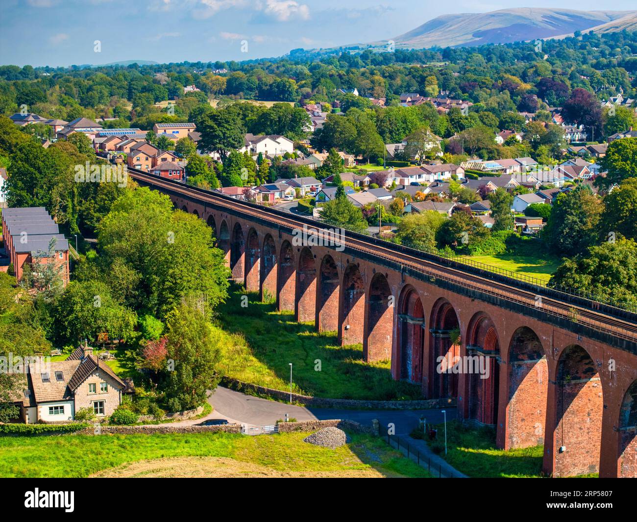 Photo of Whalley Viaduct, also known as Whalley Arches Stock Photo - Alamy