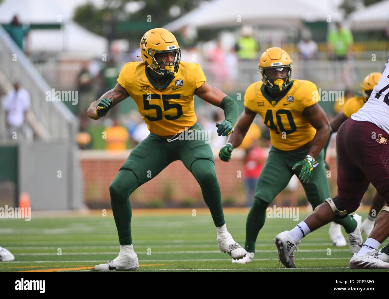 Waco, Texas, USA. 2nd Sep, 2023. Baylor Bears linebacker Garmon ...