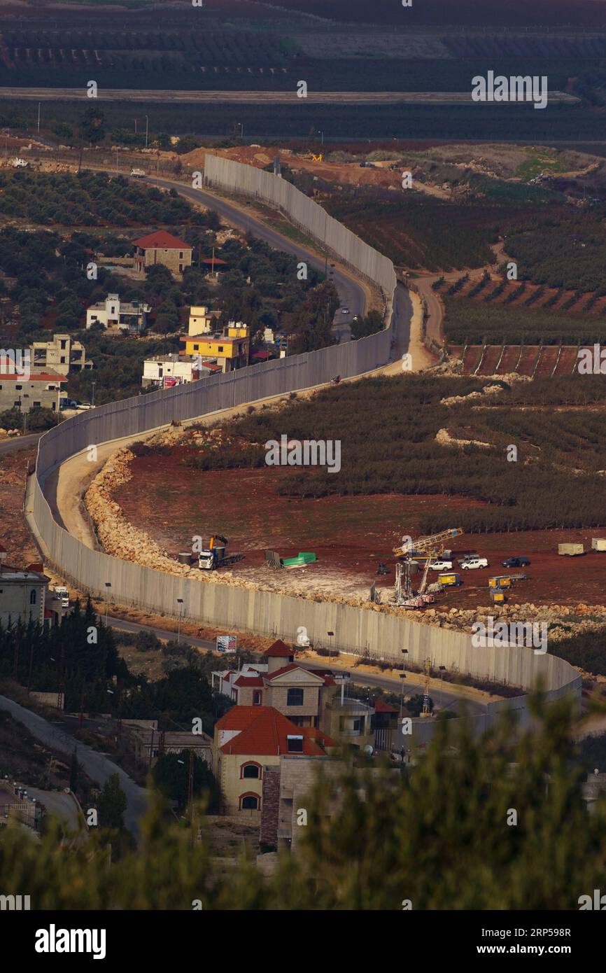 (181204) -- MISGAV AM, Dec. 4, 2018 -- Photo taken on Dec. 4, 2018 from ...