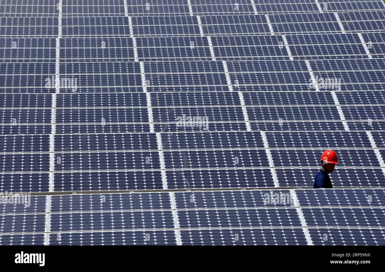 China pv energy hi-res stock photography and images - Alamy