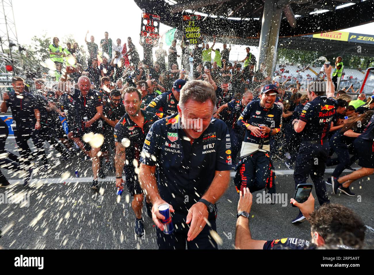 Monza, Italy. 03rd Sep, 2023. Christian Horner (GBR) Red Bull Racing ...