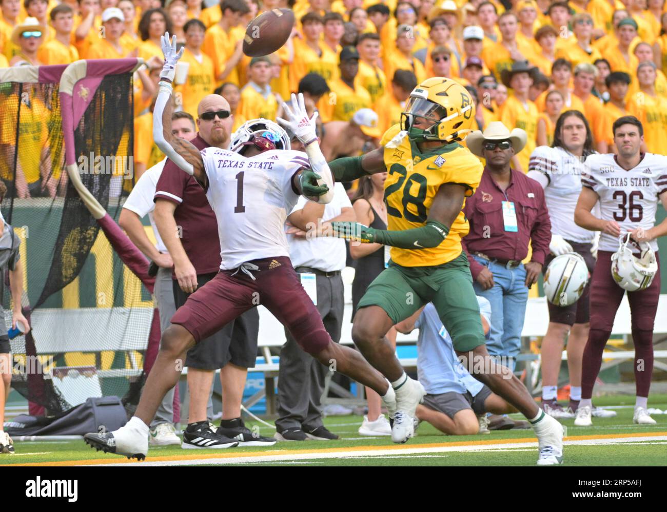 September 2 2023: Texas State Bobcats wide receiver Ashtyn Hawkins (1 ...