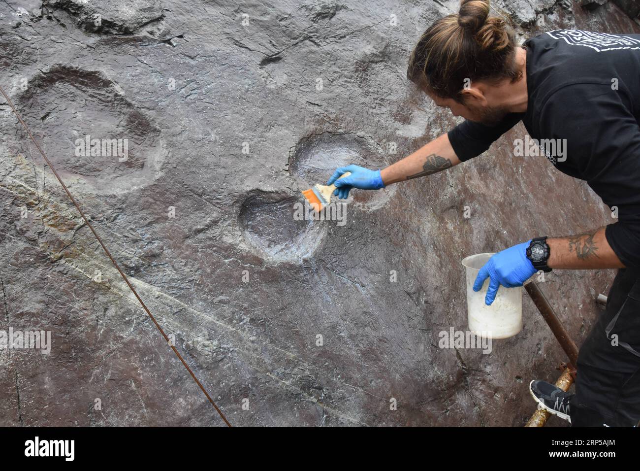 (181206) -- BEIJING, Dec. 6, 2018 -- A Greek expert works during a ...