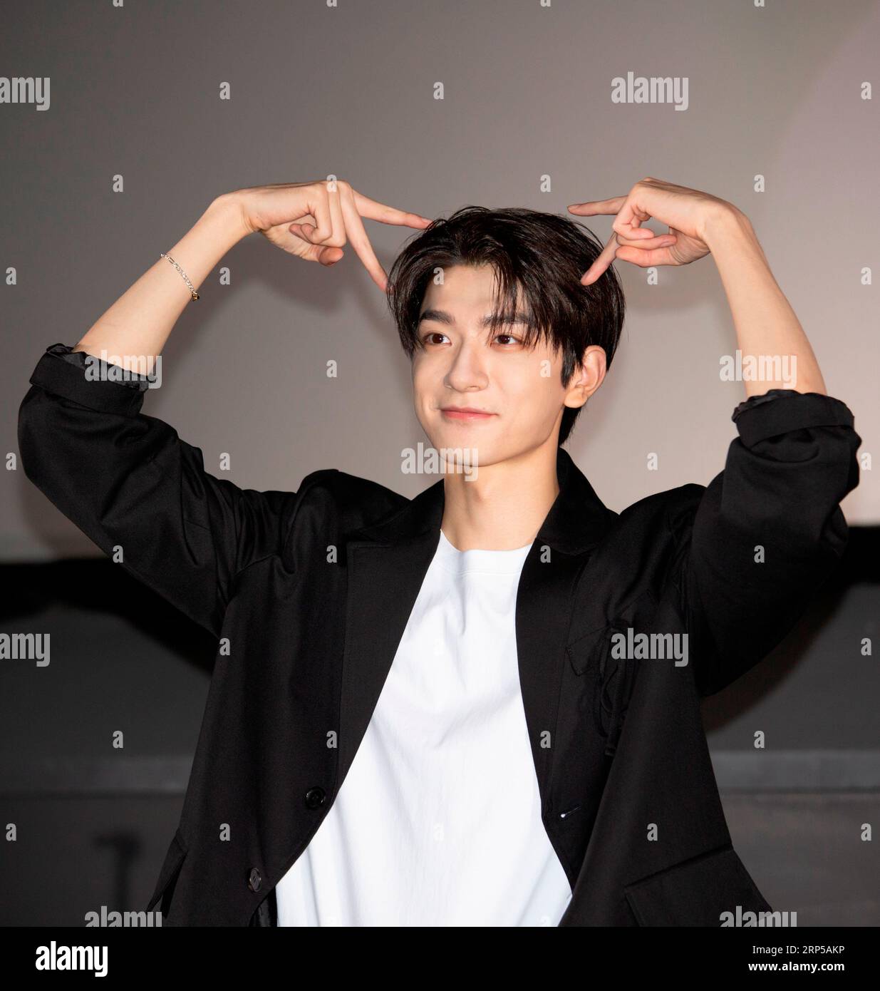 Lin Yi, Sep 2, 2023 : Chinese actor Lin Yi attends a fan meeting in ...