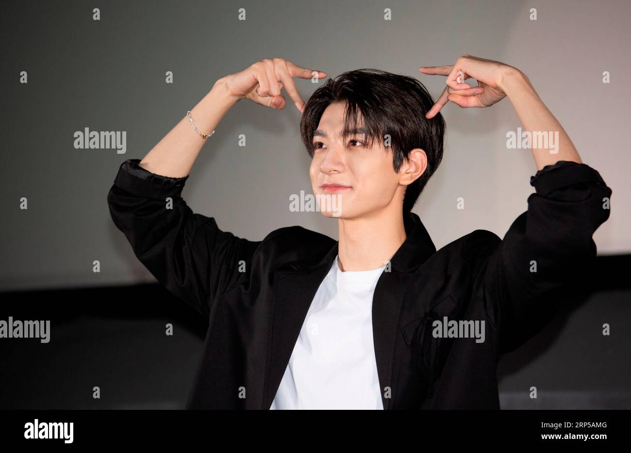 Lin Yi, Sep 2, 2023 : Chinese actor Lin Yi attends a fan meeting in ...