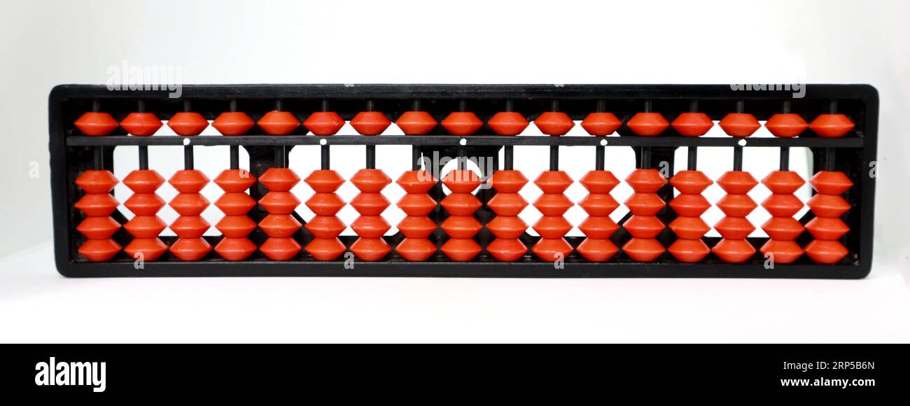 Abacus Ancient Calculator Math Arithmetic Education Abacus Isolated On