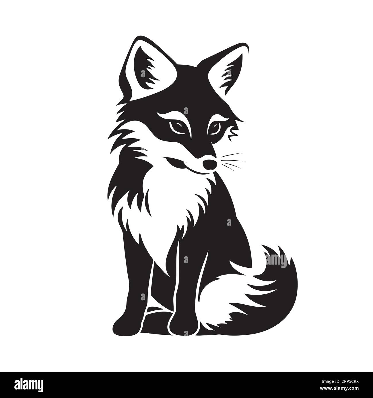 Fox Vector illustration. Fox Vintage Logo Stock Vector Stock Vector ...