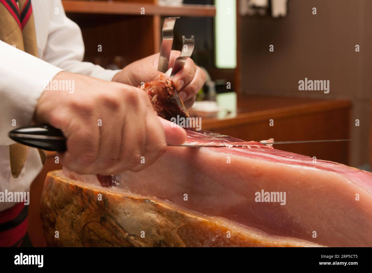 Ham leg dinner hi-res stock photography and images - Alamy
