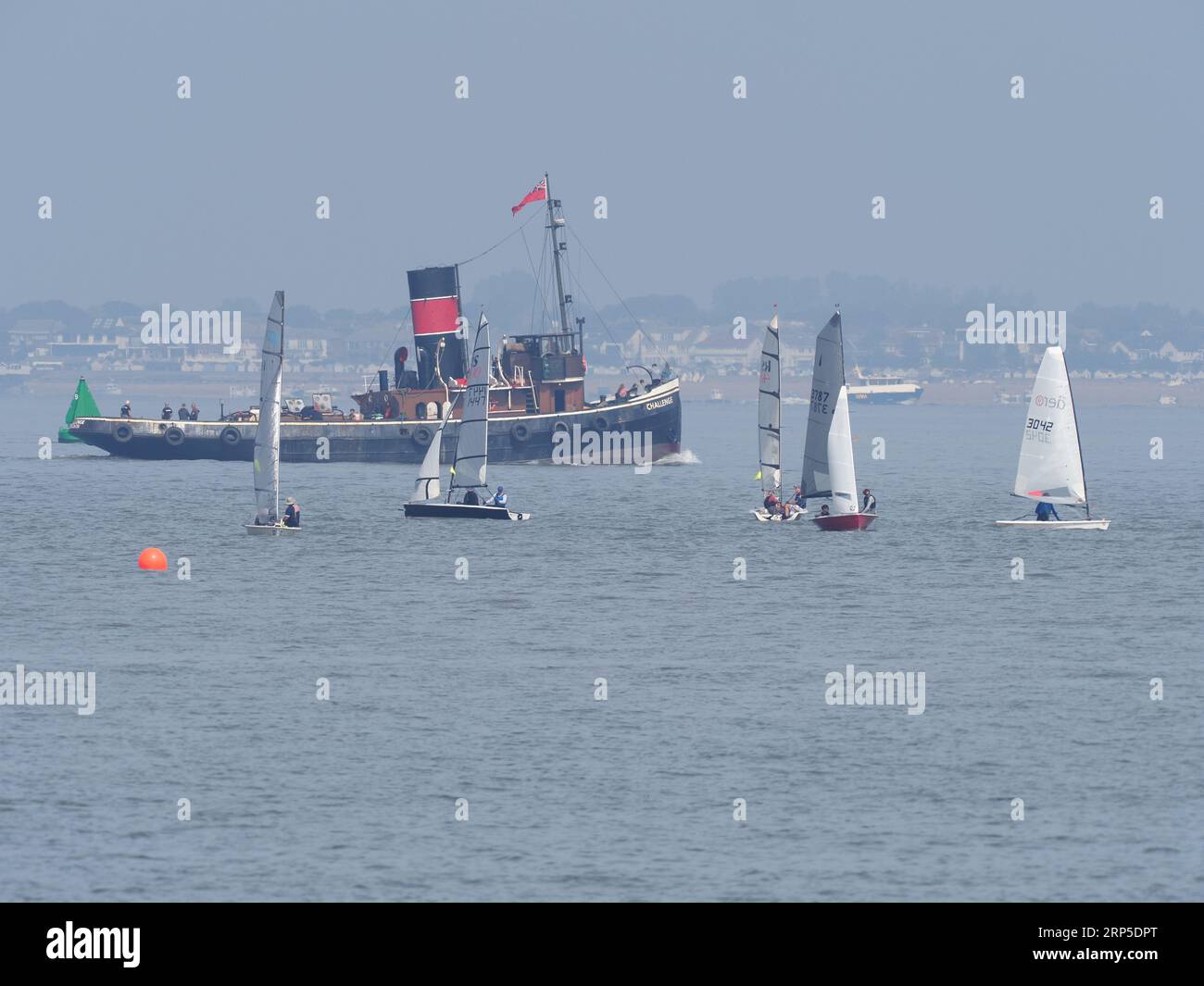 Sheerness, Kent, UK. 3rd Sep, 2023. Historic Steam Tug Challenge seen ...