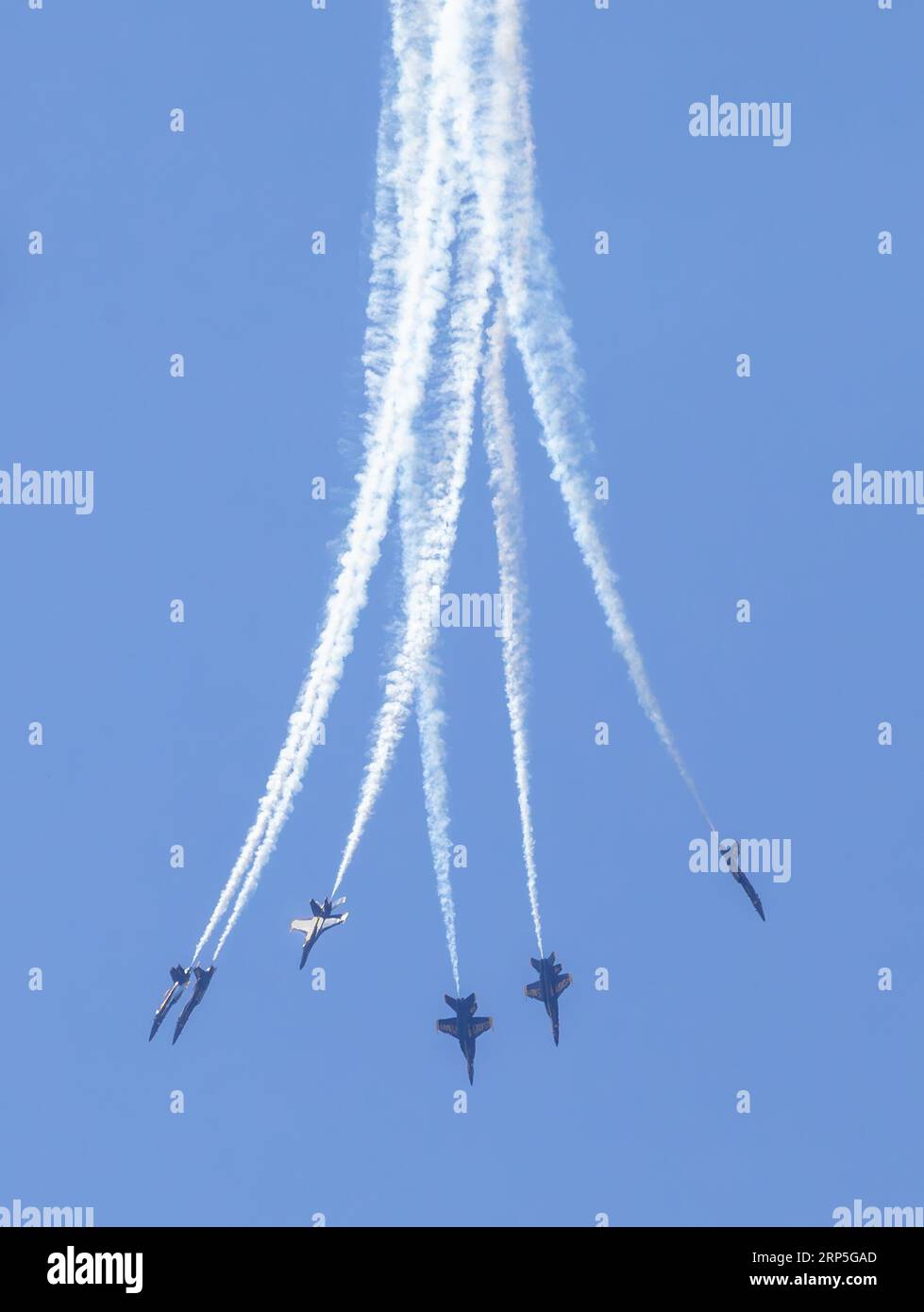 Toronto, Canada, 3rd Sep 2023. Pilots of the U.S. Navy Blue Angels in ...