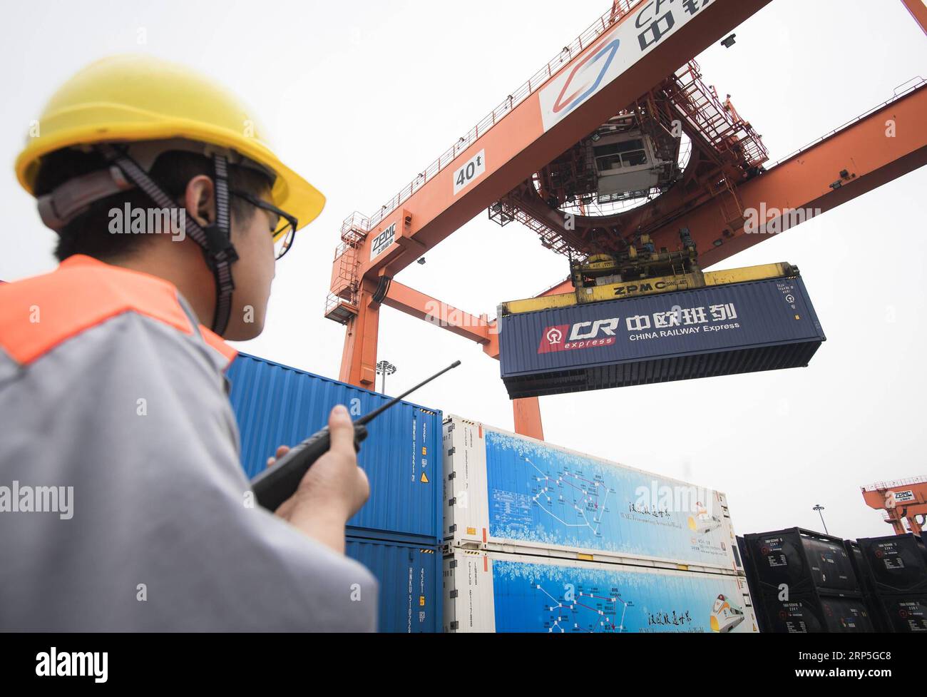 The first meeting of the china us economic and trade hi-res stock ...