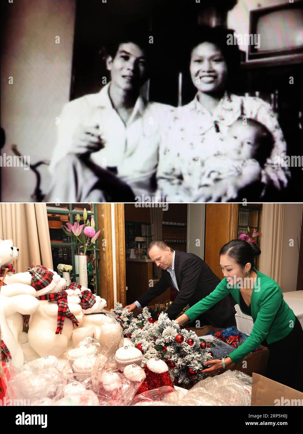 Shanghai past present hi-res stock photography and images - Alamy