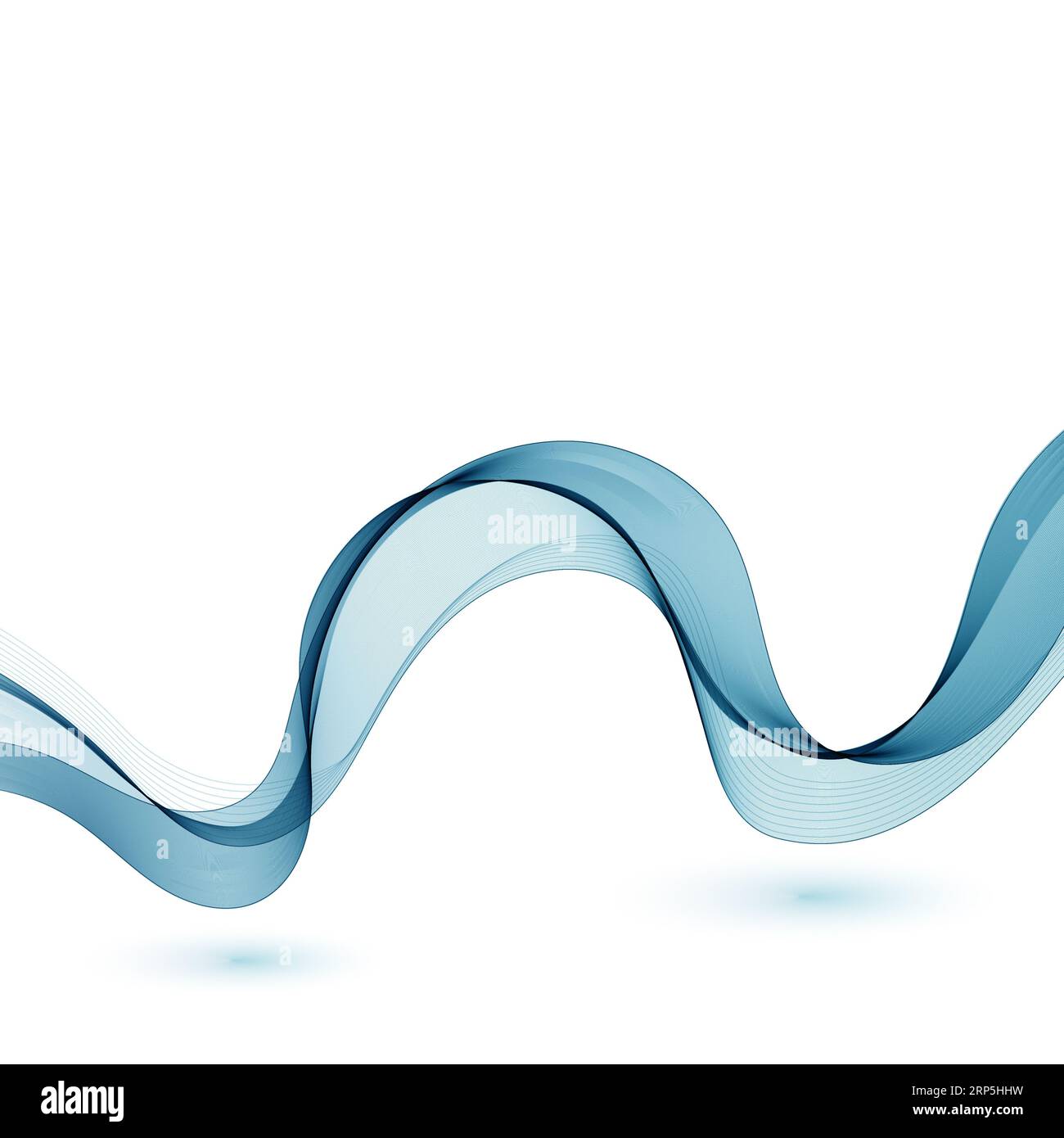 blue vector wave. layout for presentation, brochure Stock Photo - Alamy