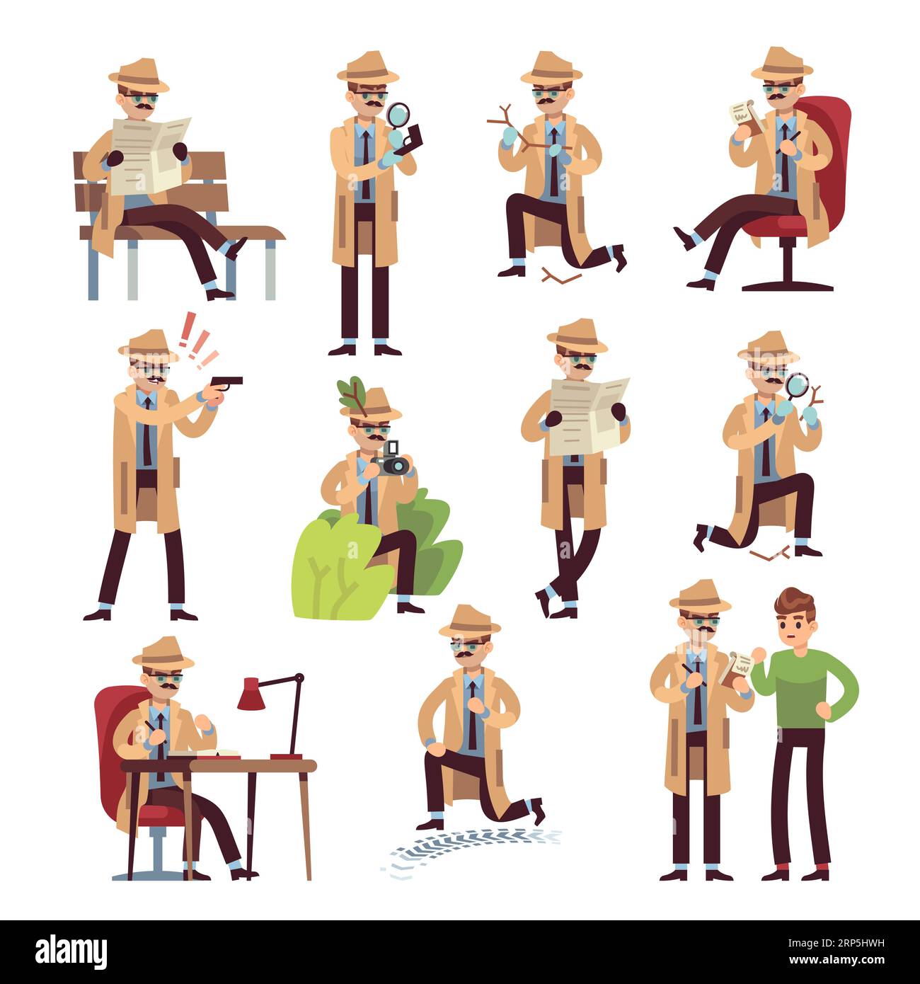 Trench newspaper Stock Vector Images - Alamy