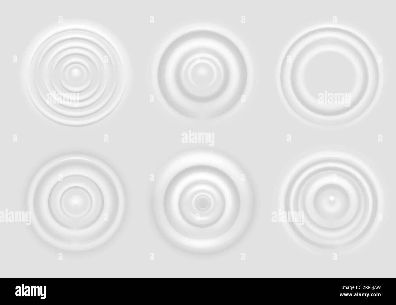 Circular water ripple glass Stock Vector Images - Alamy