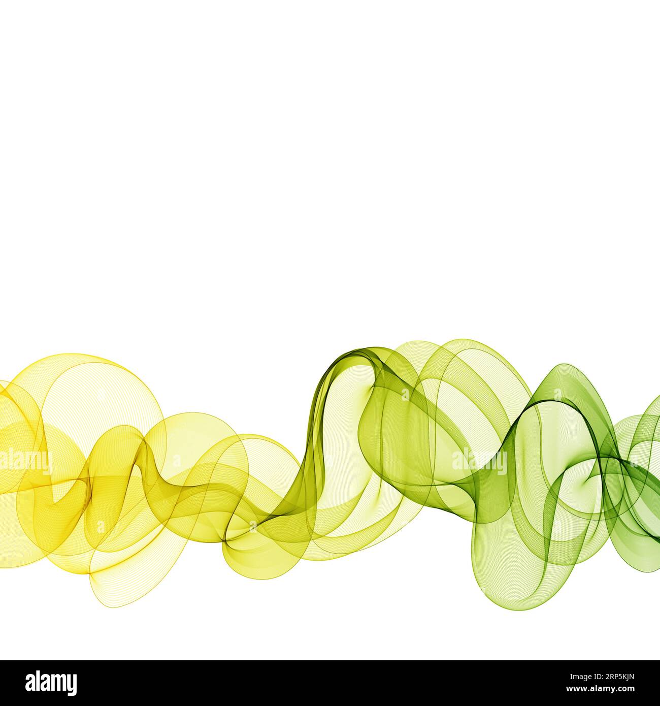 Yellow green wave. Vector layout for advertising, presentations and ...