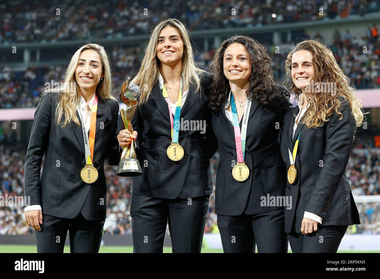 Madrid, Spain. 02nd Sep, 2023. Ivana Andres, Misa Rodriguez, Teresa ...