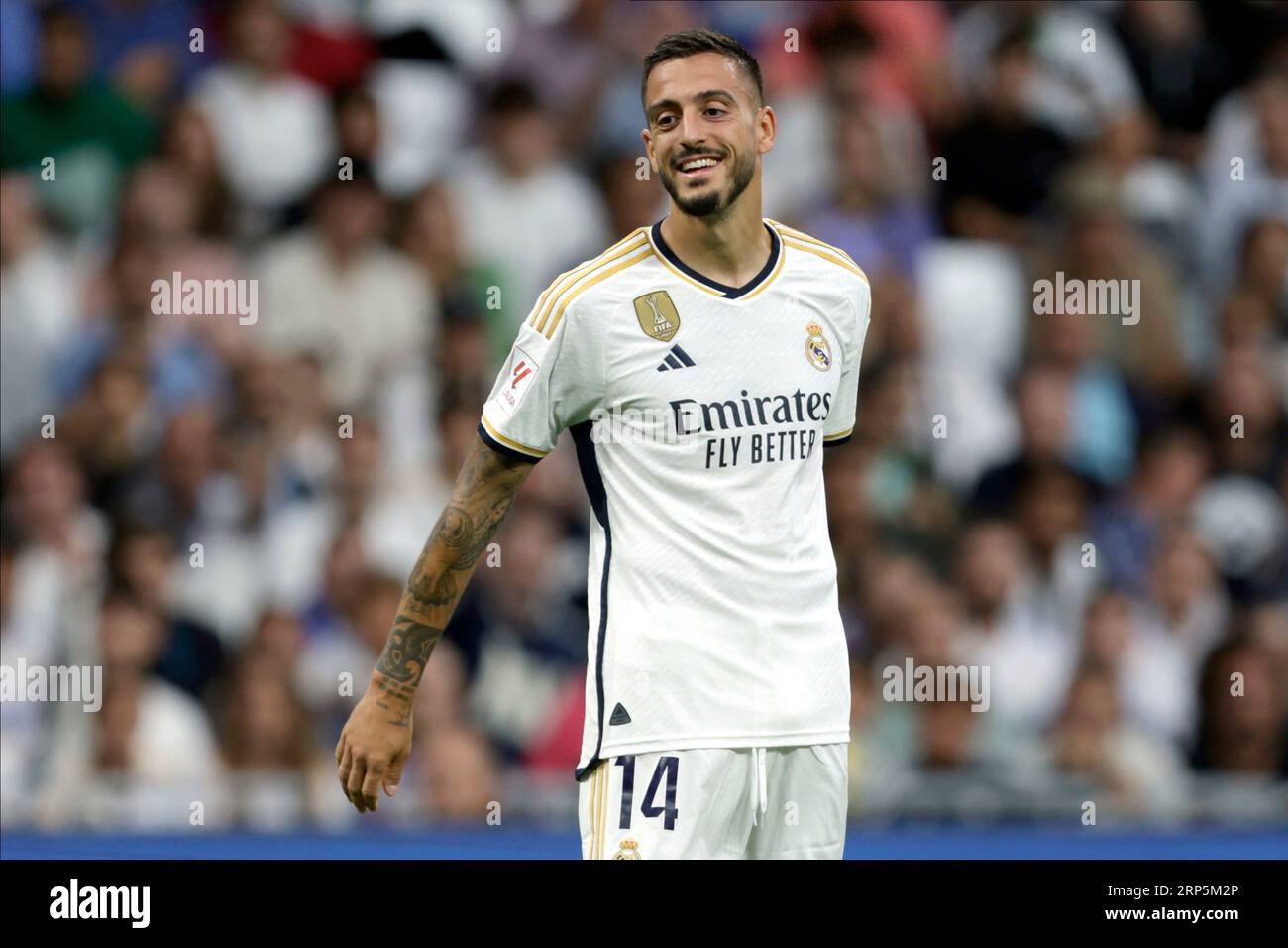 Madrid, Spain. 02nd Sep, 2023. Jose Luis Mato, Joselu of Real Madrid CF ...