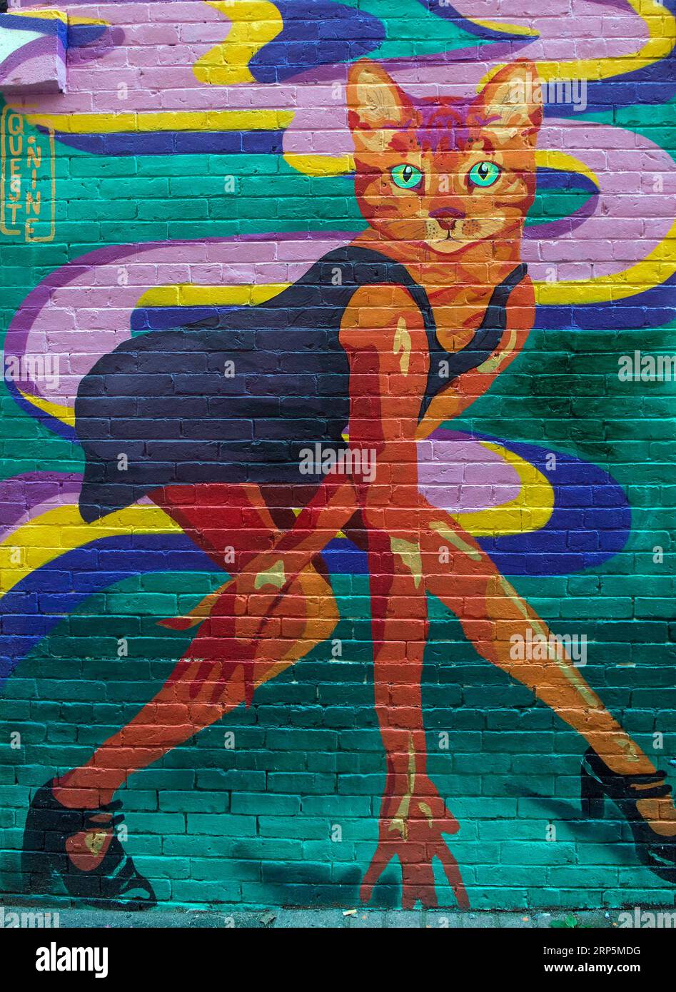 Manchester, New Hampshire, USA. 03rd Sep, 2023. A mural by Kori ''Quest ...