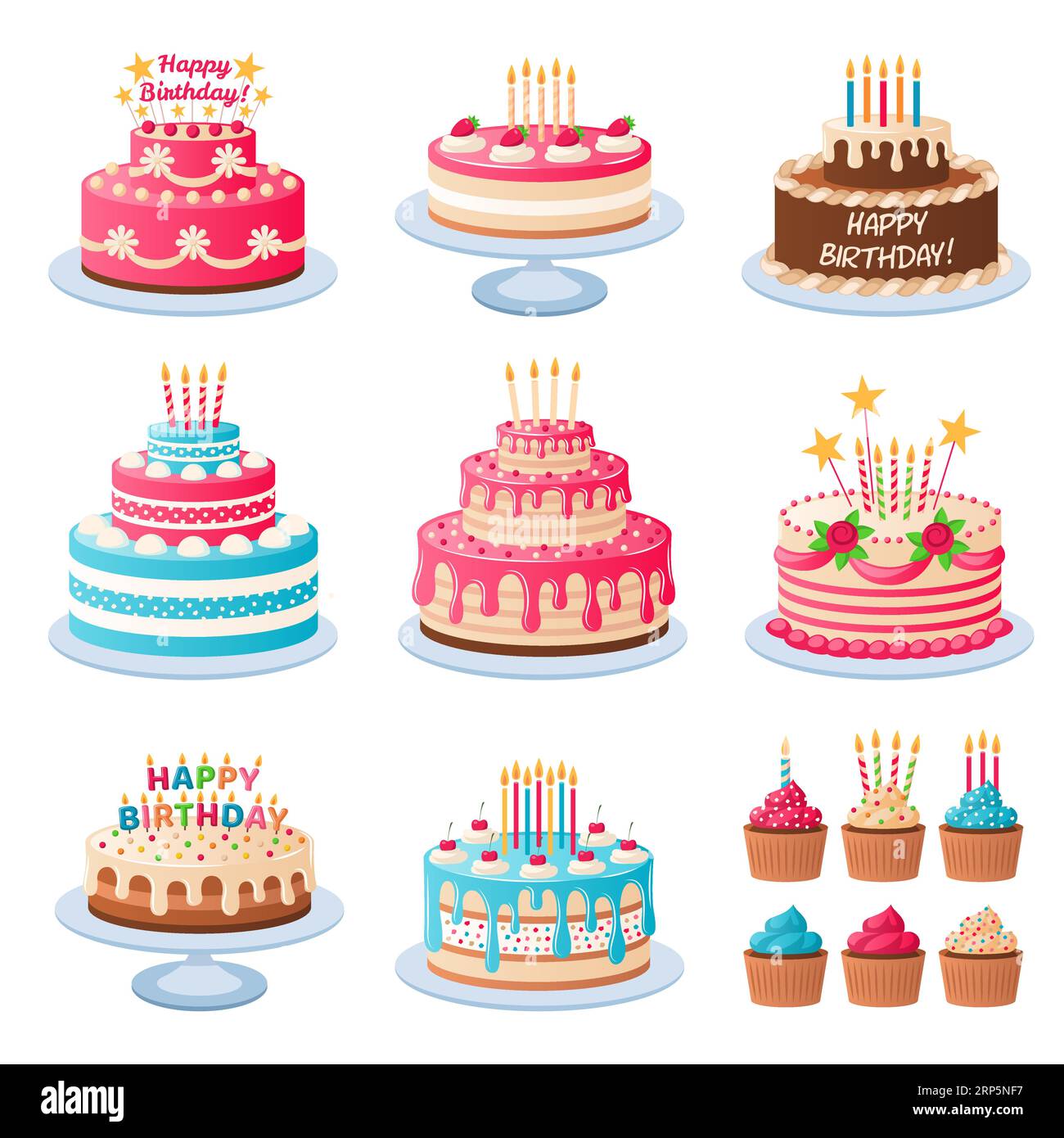 Cartoon cakes hi-res stock photography and images - Alamy