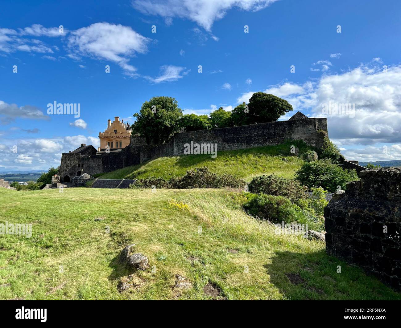 Fortifications at Stirling Castle in Scotland Stock Photo - Alamy