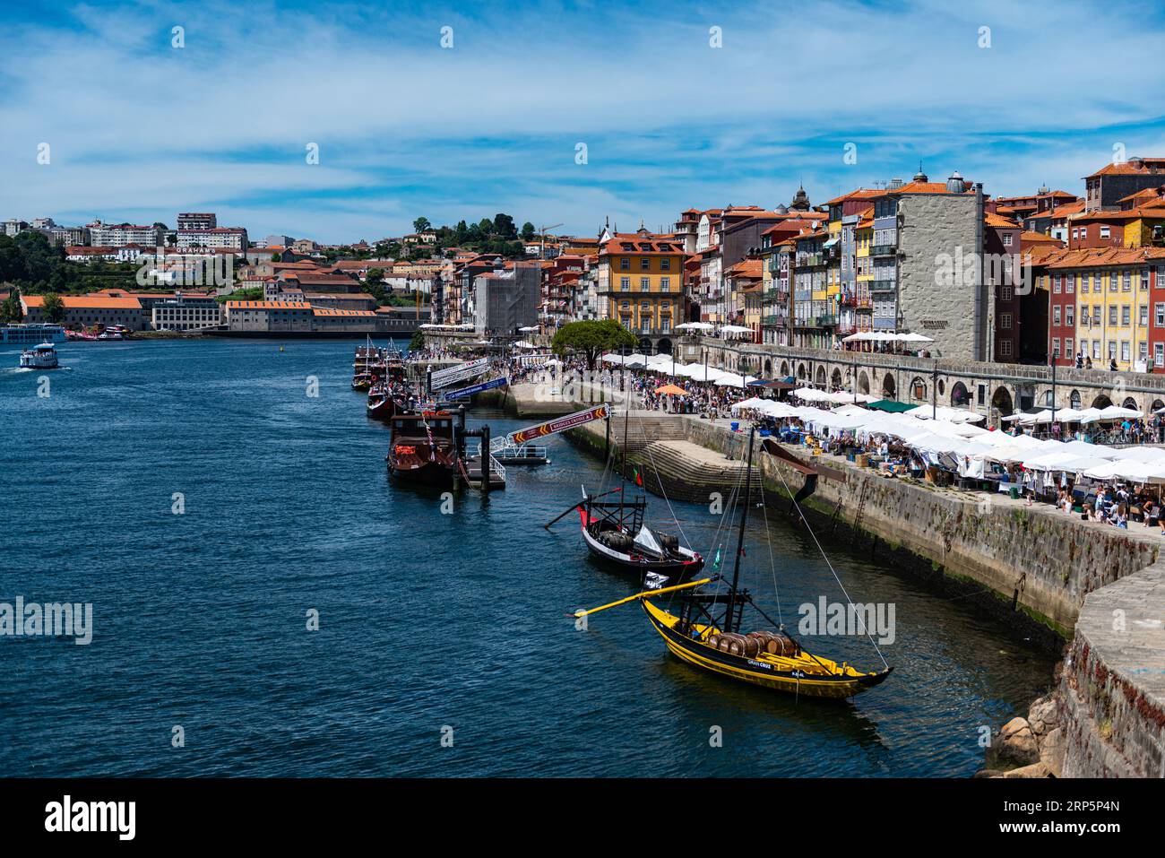 Porto river view Stock Photo - Alamy