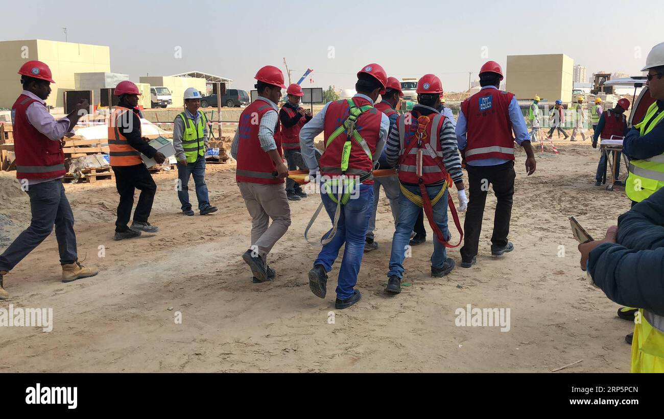 (181221) -- FARWANIYA (KUWAIT), Dec. 21, 2018 -- Medical team of China ...