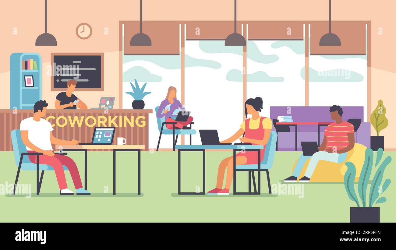 Talking to employees Stock Vector Images - Alamy