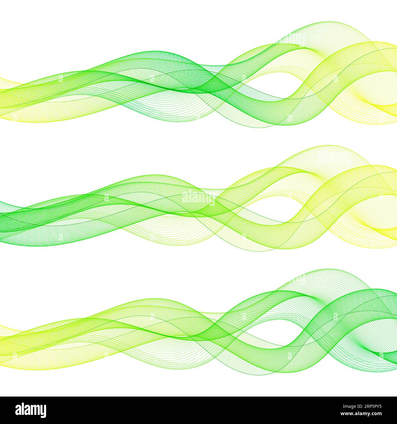Set of colored abstract waves. Presentation template Stock Photo - Alamy